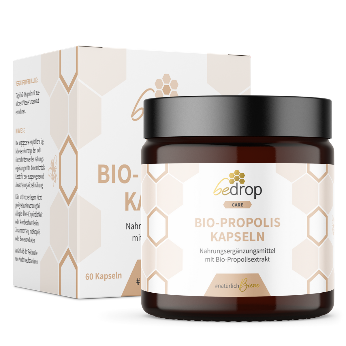 Propolis en gélules - 60 gélules, qualité apicole sans additifs pure ...